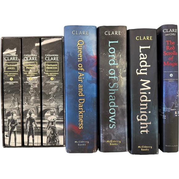 Accents | Cassandra Clare Shadowhunter Chronicles Book Collection ...